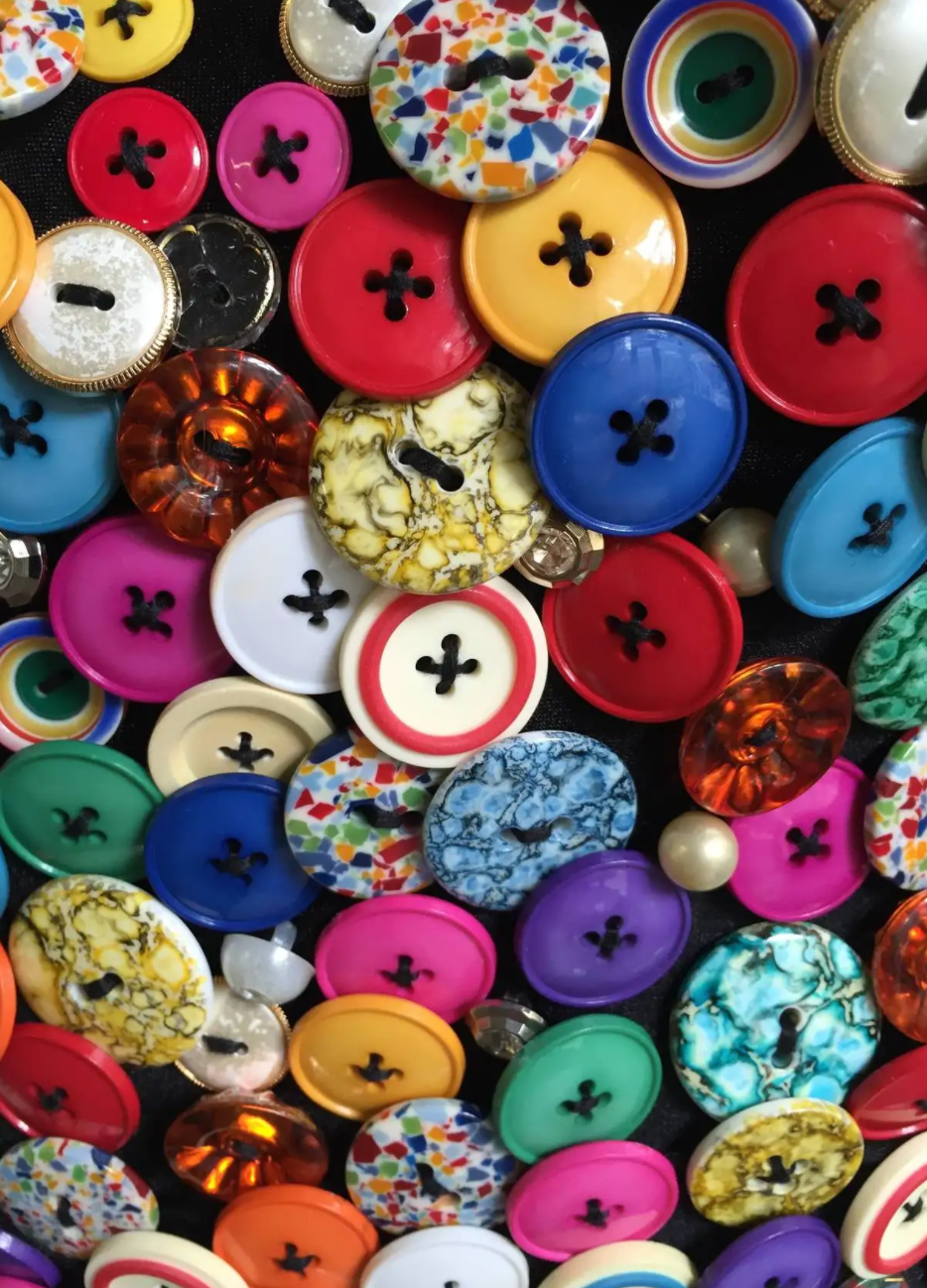 PATRICK KELLY BUTTON GOWN – ARCHIVE